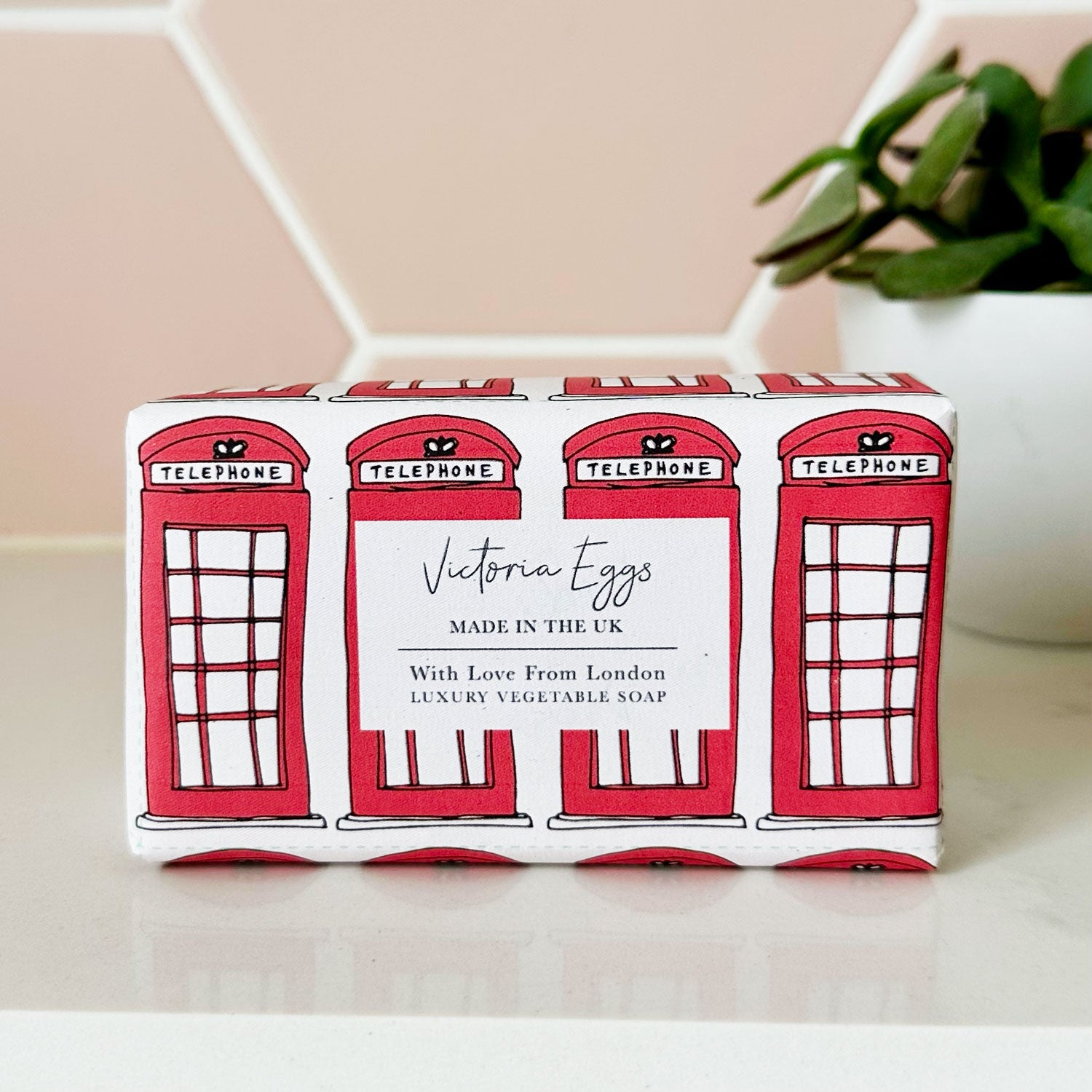 Telephone Box Luxury Soap – Victoria Eggs